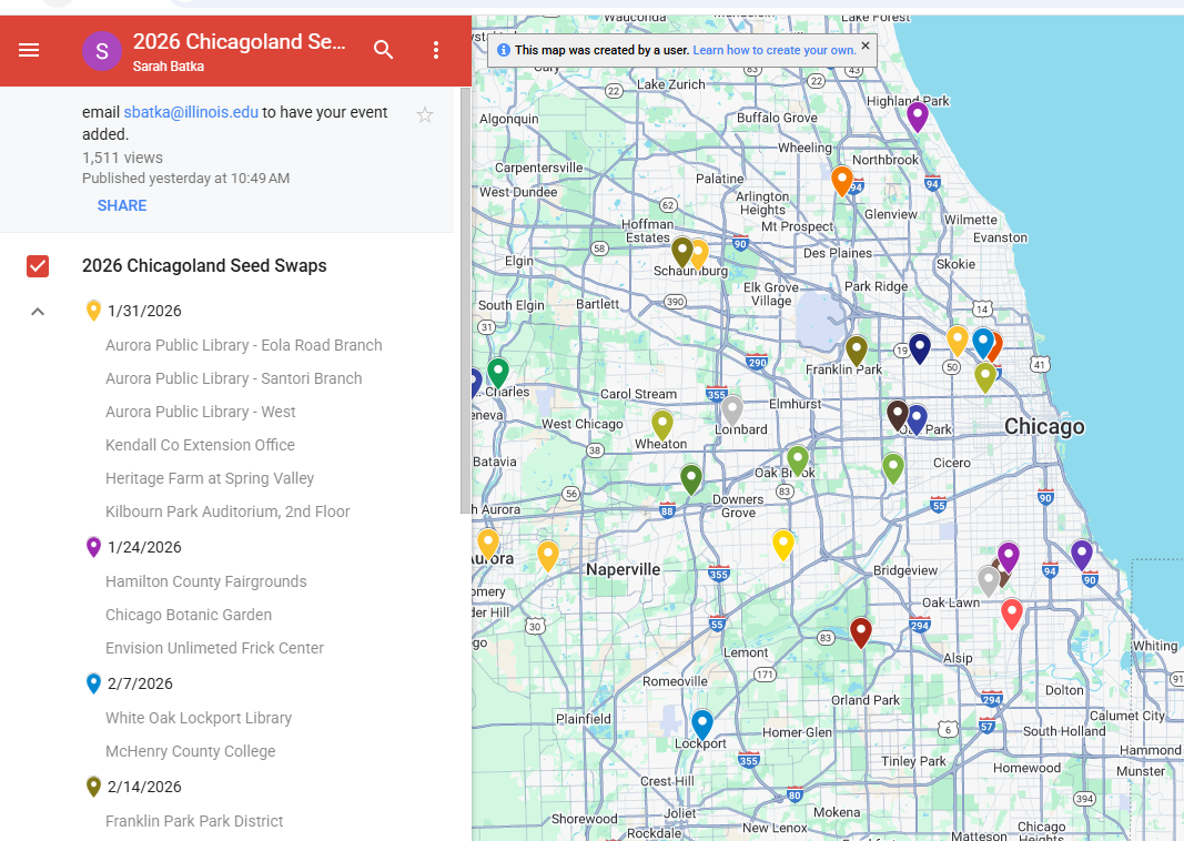 Find a Seed Swap Near You 2026 - Chicago Community Gardeners Association